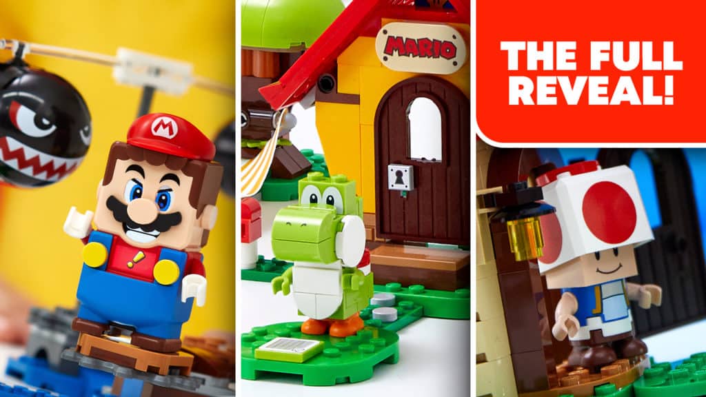 LEGO y Nintendo revelan nuevos sets interactivos de Super Mario Bros
