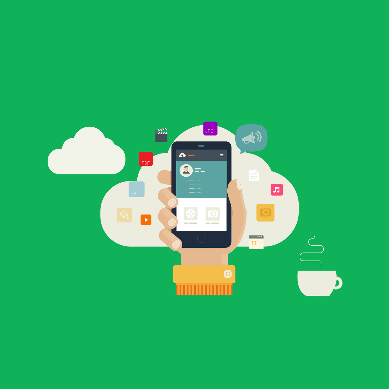 Con Ydray podrás enviar archivos de hasta 10 GB gratis y sin registro